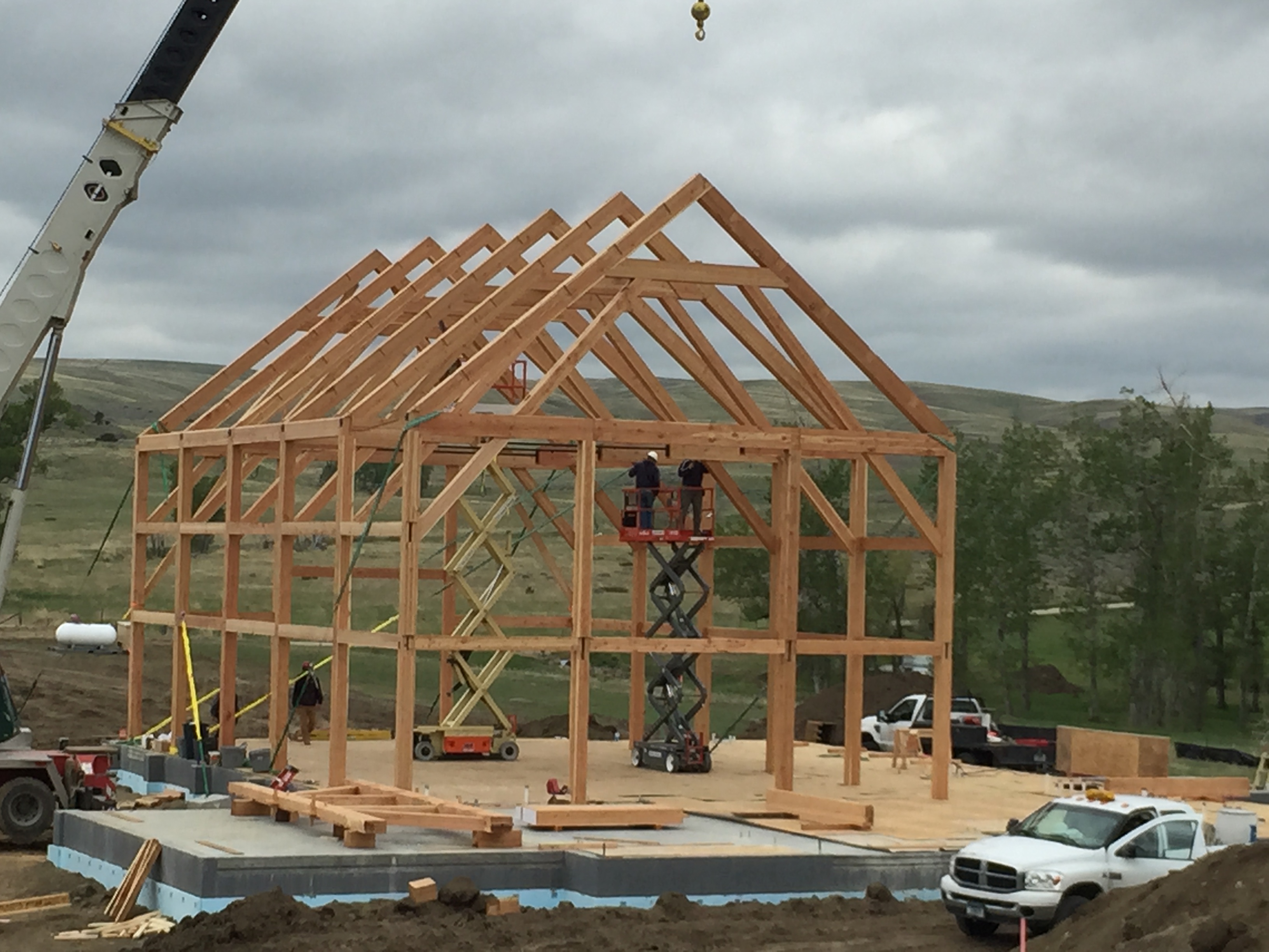 Gunnstock Timber Frames